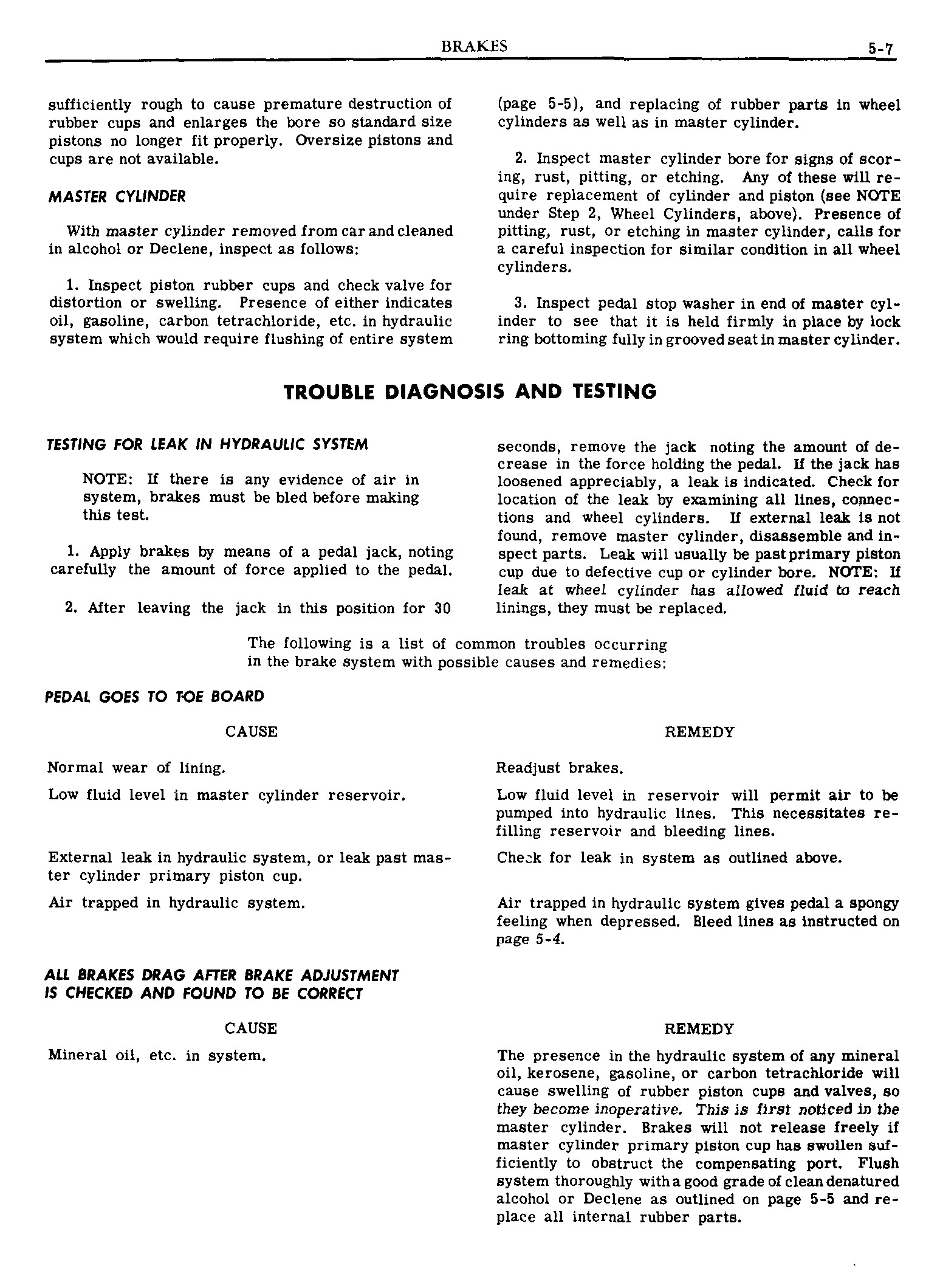 1949 Pontiac Shop Manual- Brakes Page 7 of 24